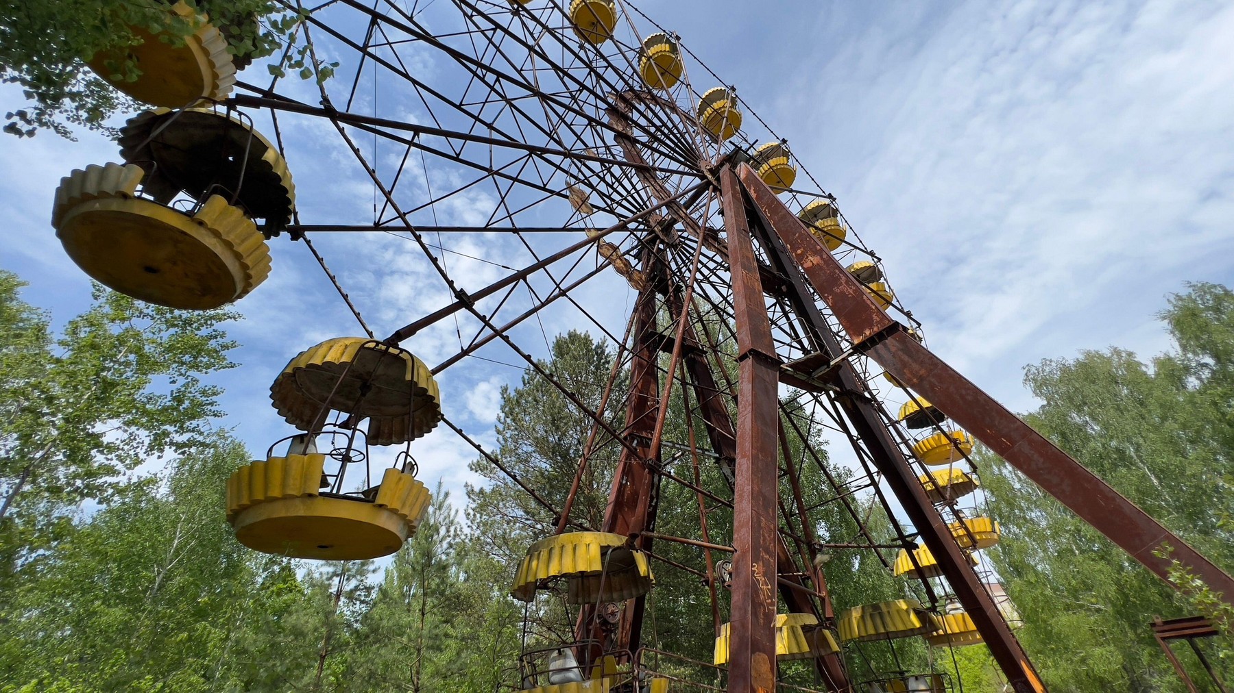 Szívfacsaró a Csernobili horrorvidámpark látképe, még a legbátrabbak ...